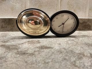 Orologio da tavolo argento