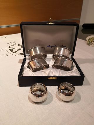 Portatovaglioli d'argento 