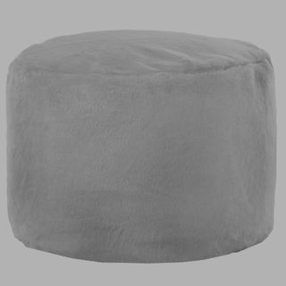 Pouf in ecopelliccia