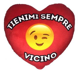 CUORE FACCINA SAN VALENTINO TI AMO LOVE YOU SMAILE