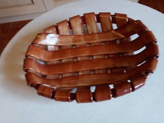 Centro Tavolo, cesto porta frutta in terra cotta