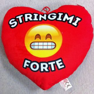 CUORE FACCINA EMOTICON PELUCHE REGALO S. VALENTINO