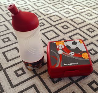 Tupperware porta merenda borraccia