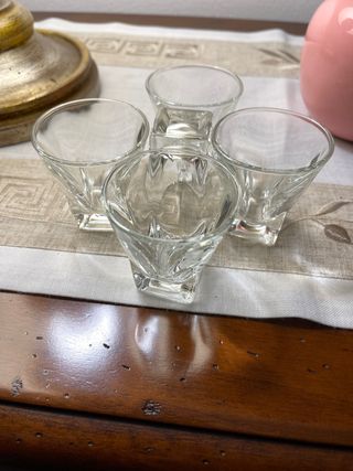 5 bicchieri Liquore Vintage