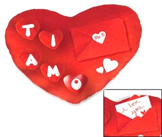 CUORE PELUCHE TI AMO REGALO S.VALENTINO LOVE AMORE