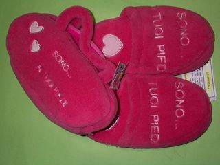 AMORE REGALO VALENTINO TI AMO LOVE PANTOFOLE BORSA