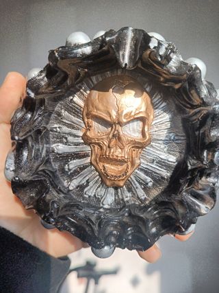 Posacenere skull handmade