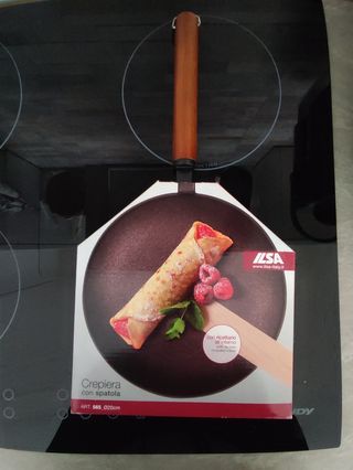 crepiera con spatola