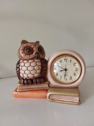 Thun - orologio da tavolo gufo + sveglia