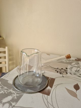 CIOCCOLATTIERA IN PIREX TERMORESISTENTE