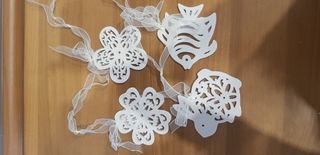 set 4 addobbi ceramica