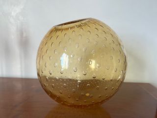 Sfera in vetro di Murano vintage anni 90