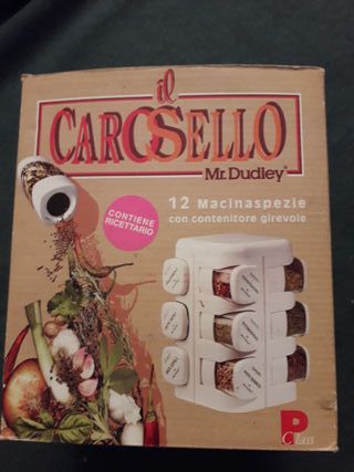 Porta spezie girevole