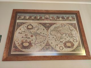 Quadro puzzle mondo