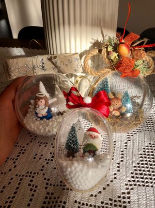 Set 3 palline di Natale