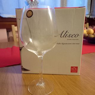 4 calici RCR degustazione vini rossi