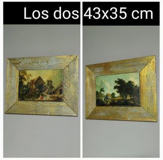 Pareja de cuadros 