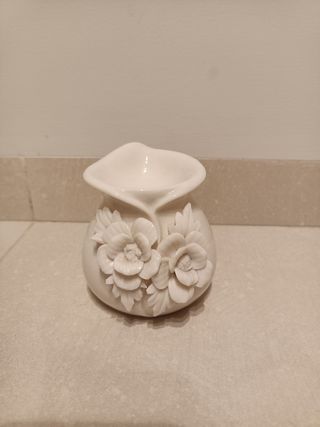 Porta candela in porcellana 