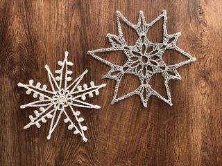 Fiocchi di neve all 'uncinetto 