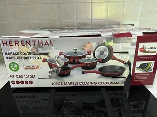 BATTERIA DI PENTOLE HERENTAL PIETRA LAVICA