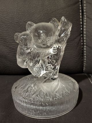 koala mamma e figlio vintage