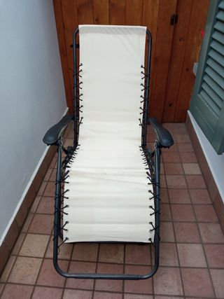 sedia sdraio pieghevole