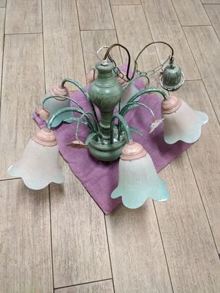 Lampadario a cinque luci