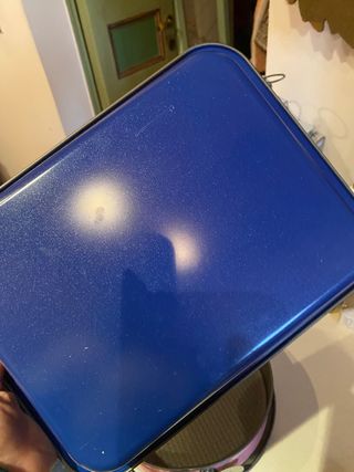 Teglia rettangolare blu