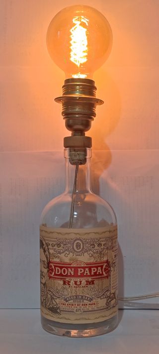 Lampada bottiglia Don Papa