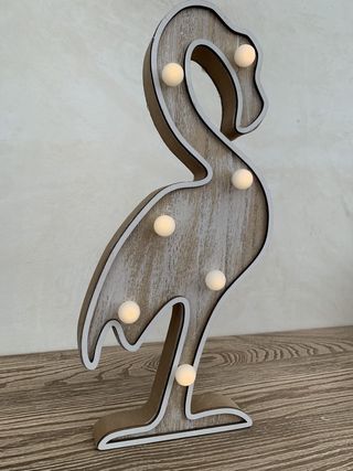 Fenicottero con luci