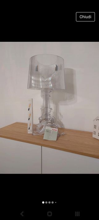 Kartell lampada bourgie