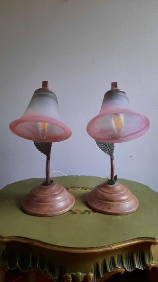 Coppia abat-jour Lampade di Murano