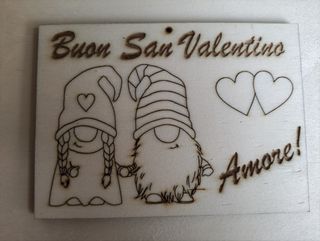 targhetta san valentino 
