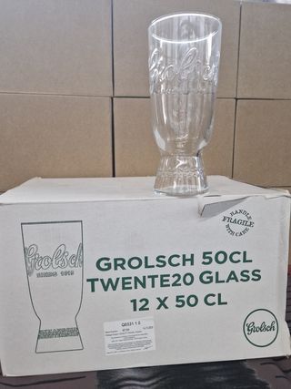 12 bicchieri grolsch 0.5