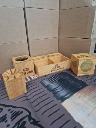 kit taglia limone birra corona