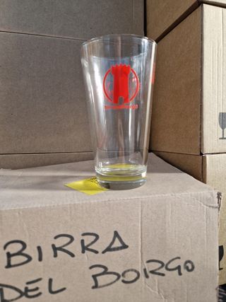 6 bicchieri birra del borgo 0.4