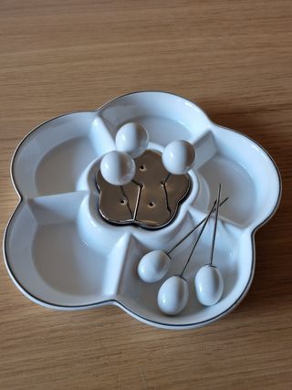 Antipastiera con certificato di garanzia