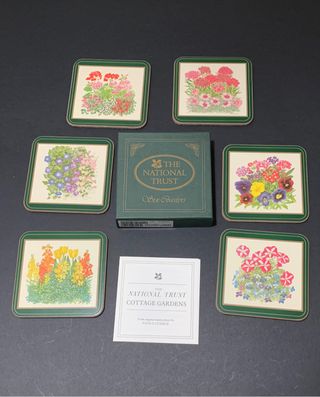 Set 6 sottobicchieri “the national trust”