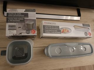 Set 2 Contenitori per cucina in microonde (nuovi)