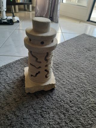 lampada in.pietra leccese