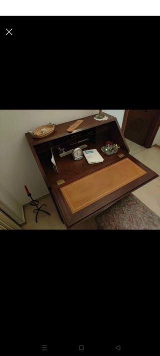 cassettiera portadocimenti con ribalta