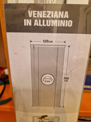 Veneziana in Alluminio 120 x 250 cm