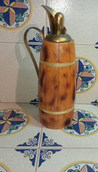 Bottiglia termica in legno