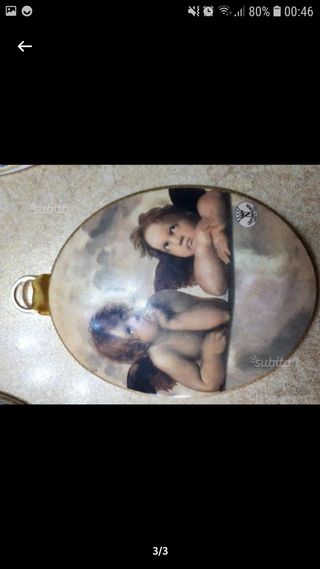 tris quadretti Capodimonte 