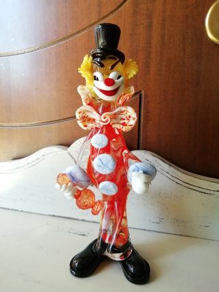 PAGLIACCIO in vetro di Murano vintage 