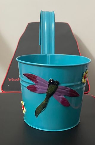 5 vasi con ganci per balconi, terrazzi, giardini