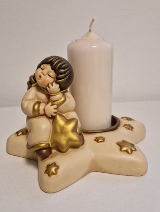 Portacandela Angelo su stella Thun