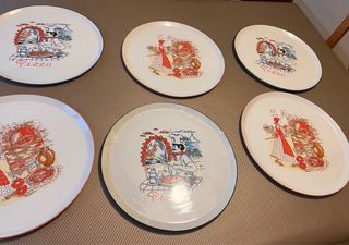 Set 6 piatti pizza