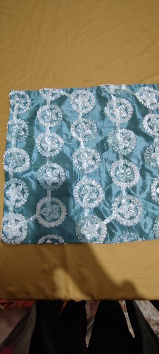 copri cuscino in raso 