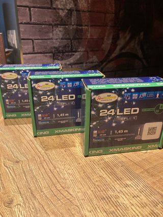 Luci natalizie a batteria